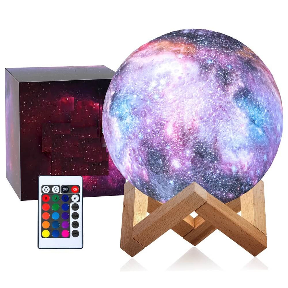 Galaxy Moon Lamp | Moon Light Lamp | 3D Moon Lamp – YRTO
